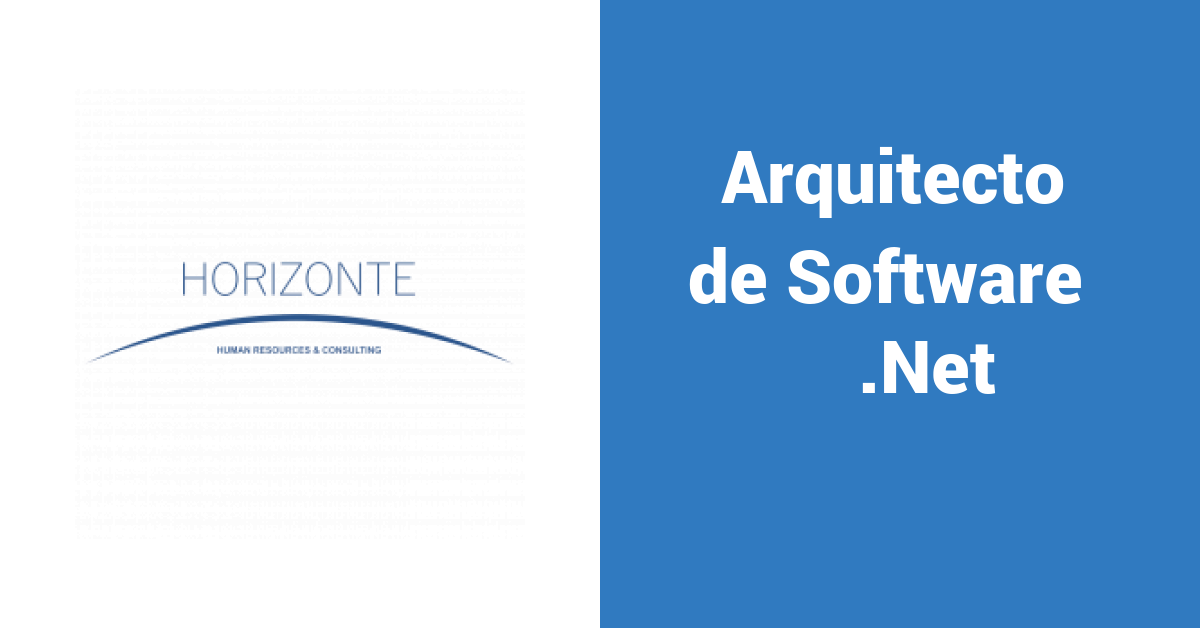 Empleo de Arquitecto de Software .Net en Remoto - Solo México-111063-MX