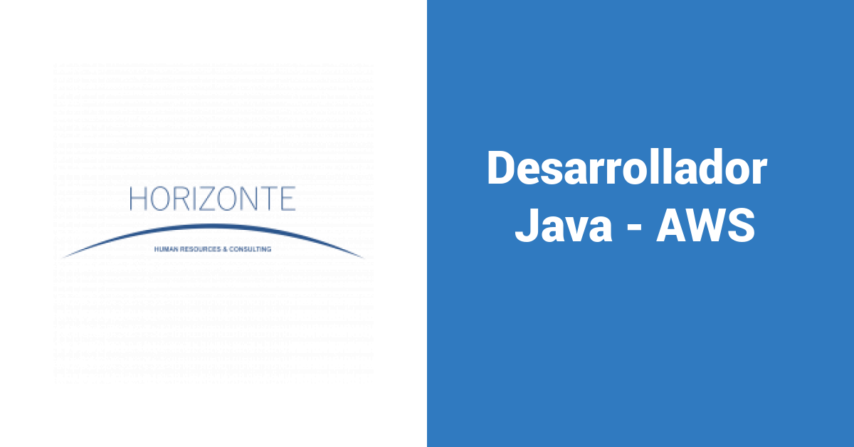 Empleo de Desarrollador Java - AWS en Remoto - Solo México-111327-MX