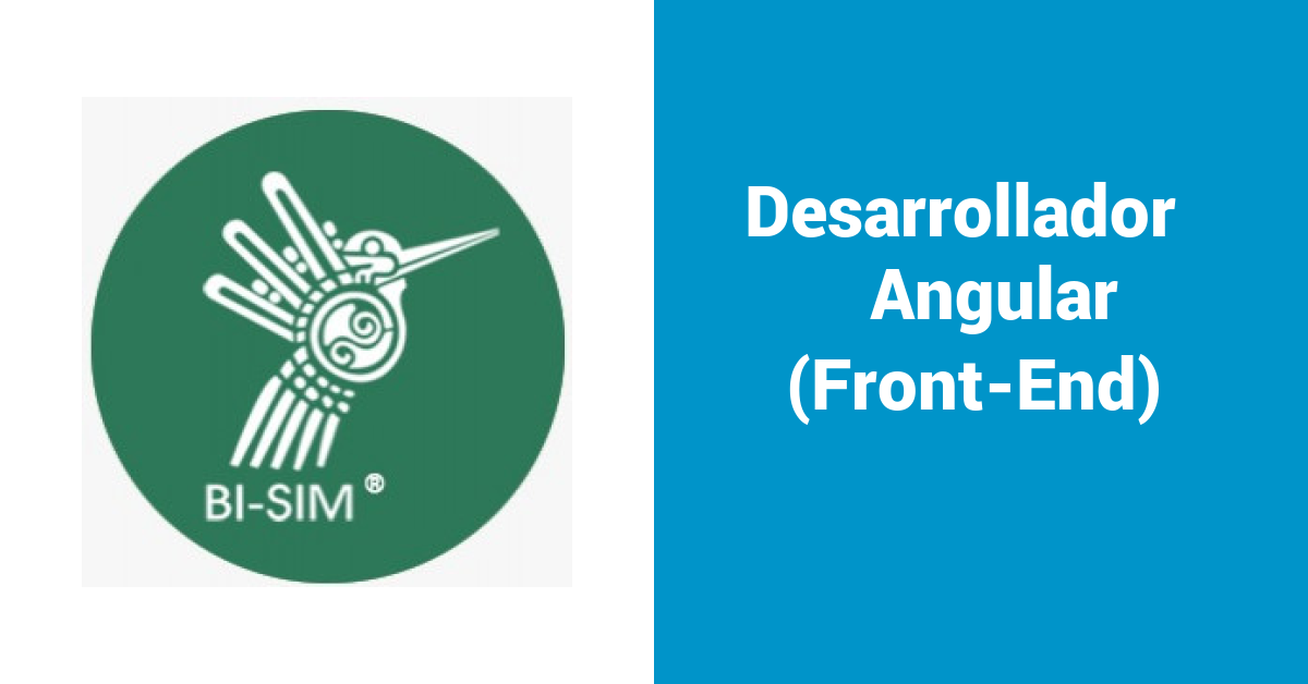 Empleo de Desarrollador Angular (Front-End) en Coyoacán,CDMX-112192-MX